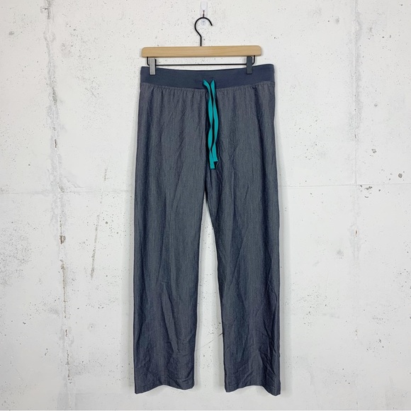 Figs | Pants & Jumpsuits | Figs Cargo Gray Teal Scrub Pants Size Small ...